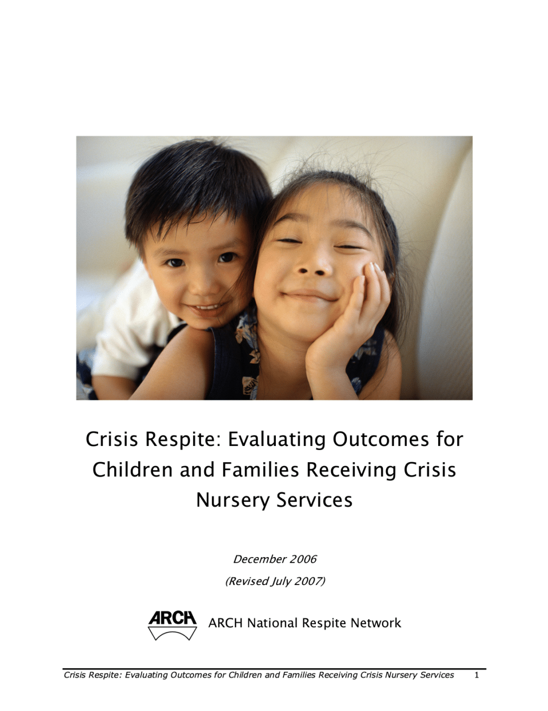 Performance Measurement | ARCH National Respite Network & Resource Center