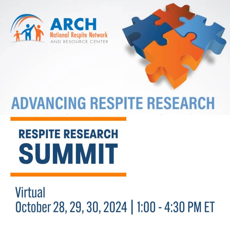 2024 ARCH Respite Research Summit | ARCH National Respite Network ...